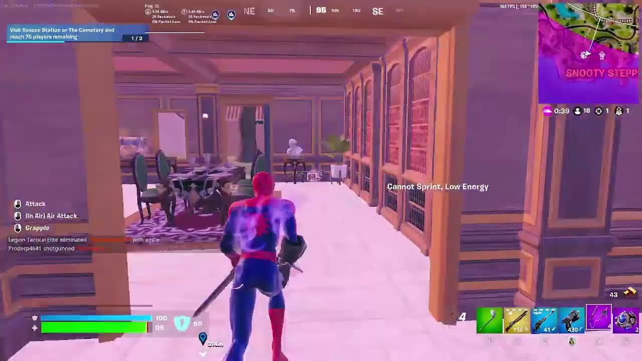 watch me play fortnite on a temporary nasa pc - YouTube