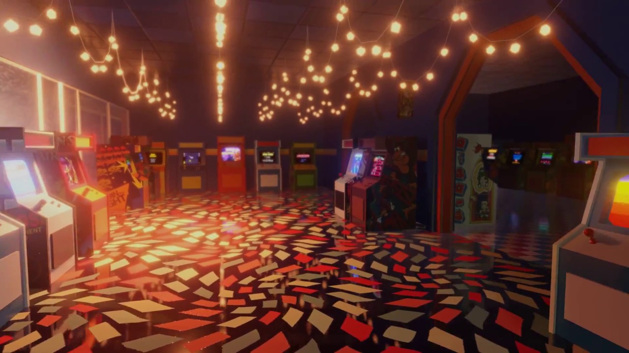 Blender EEVEE - Stranger Things Arcade Tour (Fan Art) - YouTube