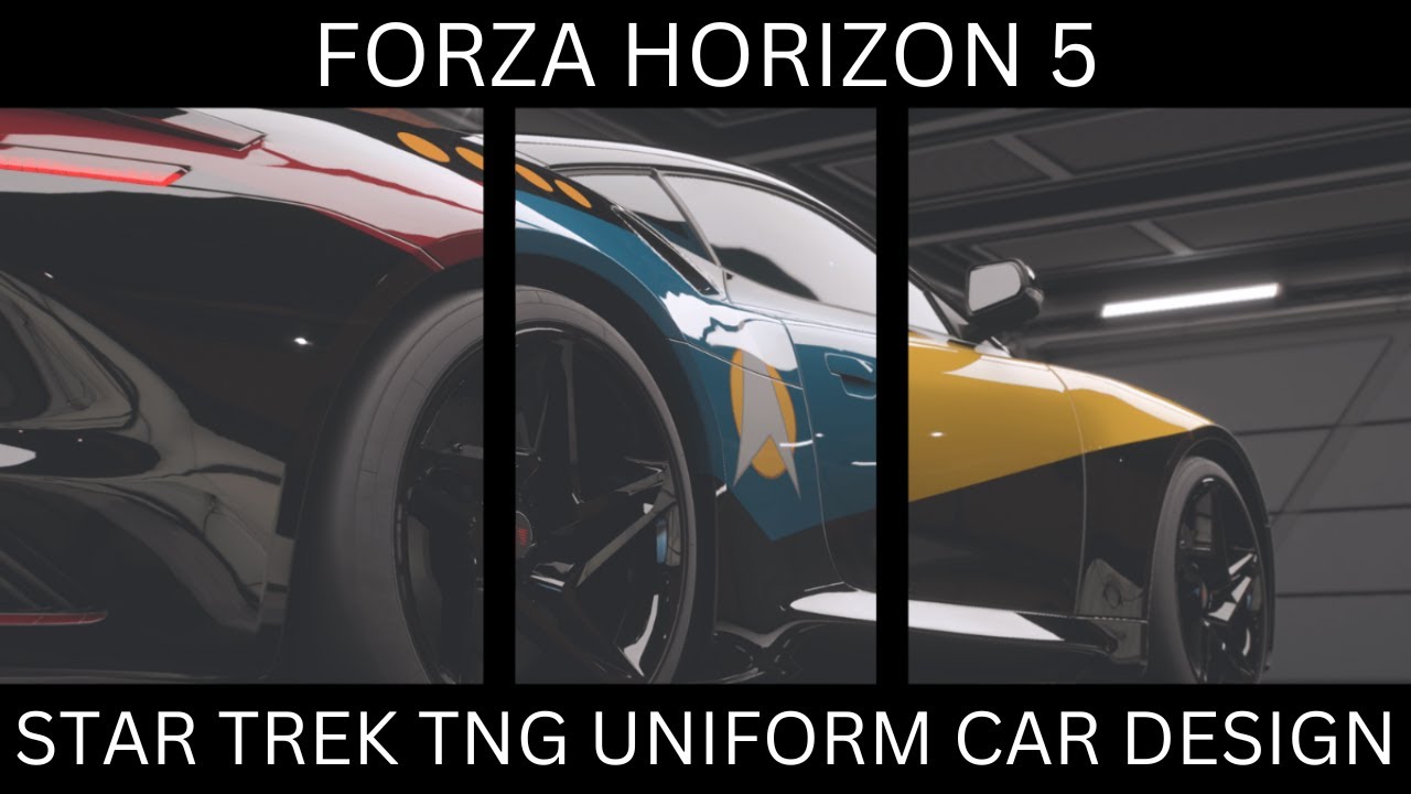 Forza Horizon 5 - Star Trek: The Next Generation uniform car design ...