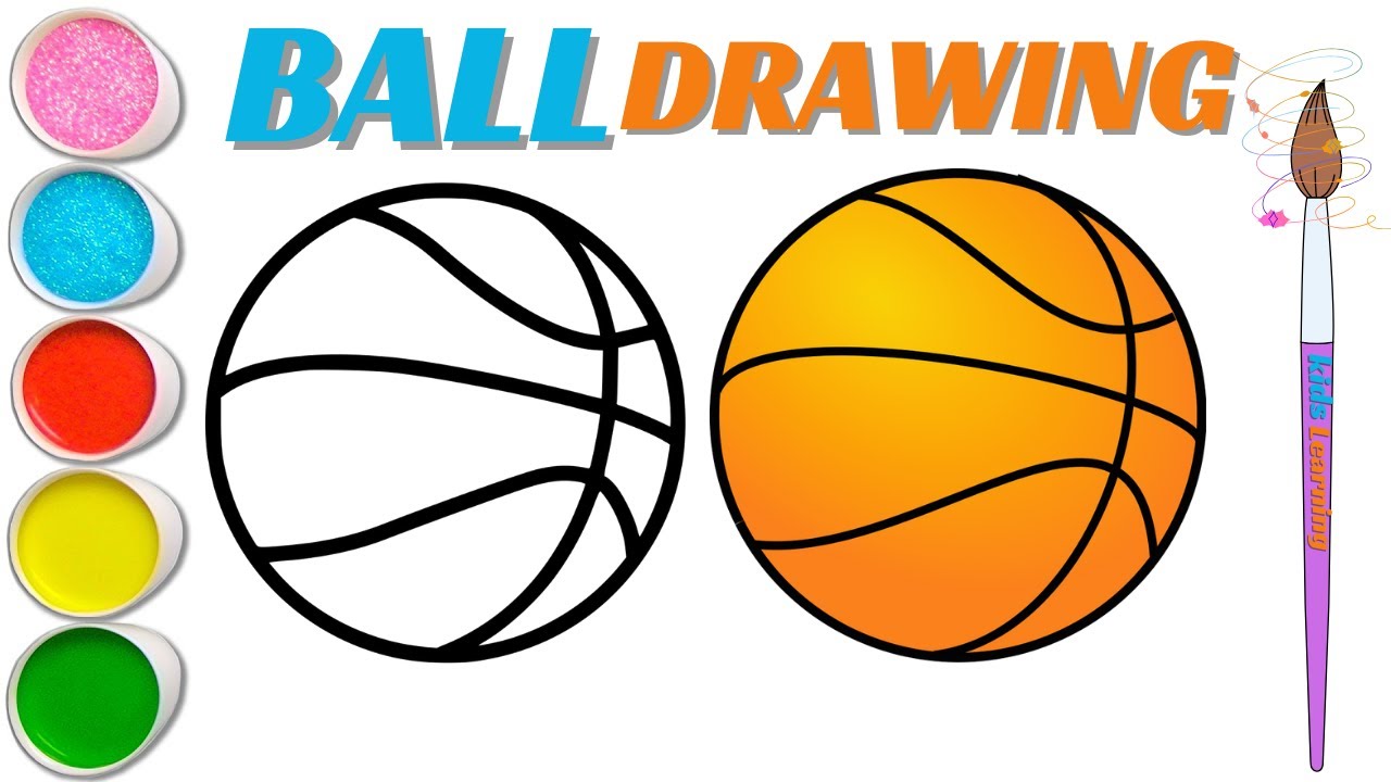 How to draw simple and easy way ball drawing Colour || #drawing # ...