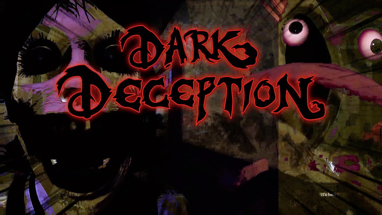 I let my nephew play dark deception! - YouTube