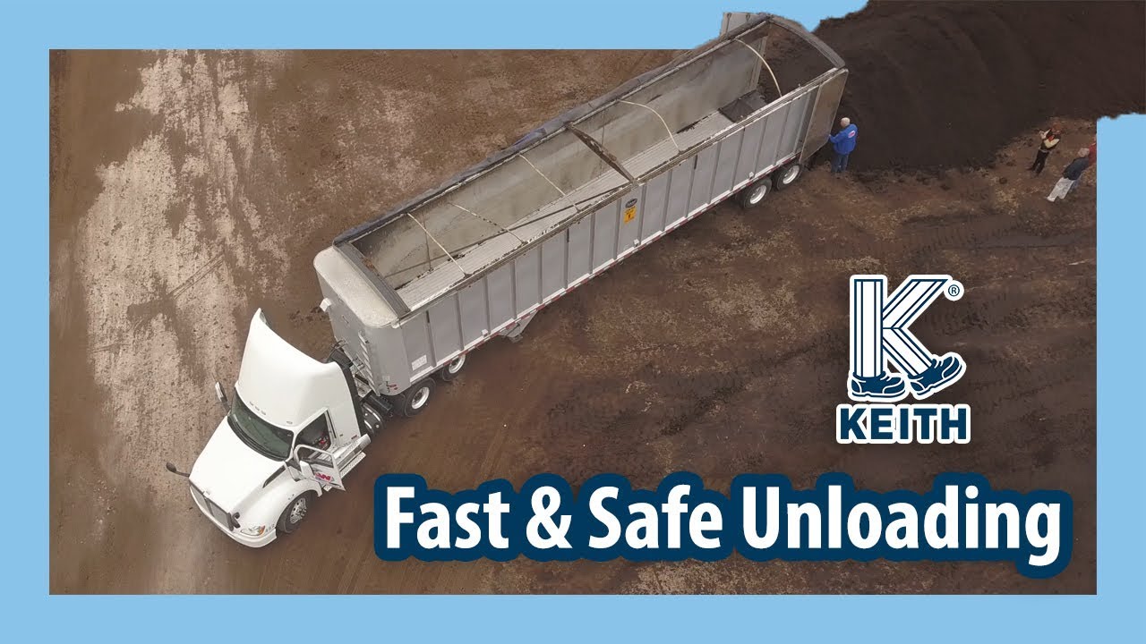 Fast & Safe Compost Unloading | KEITH - YouTube