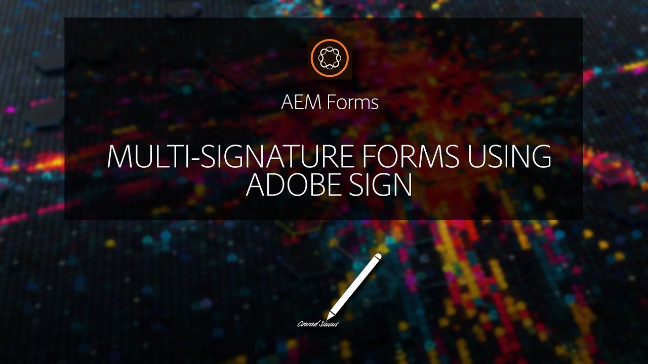 Multi-signature forms with Adobe Sign - YouTube