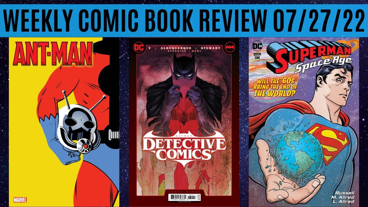 Weekly Comic Book Review 07/27/22 - YouTube