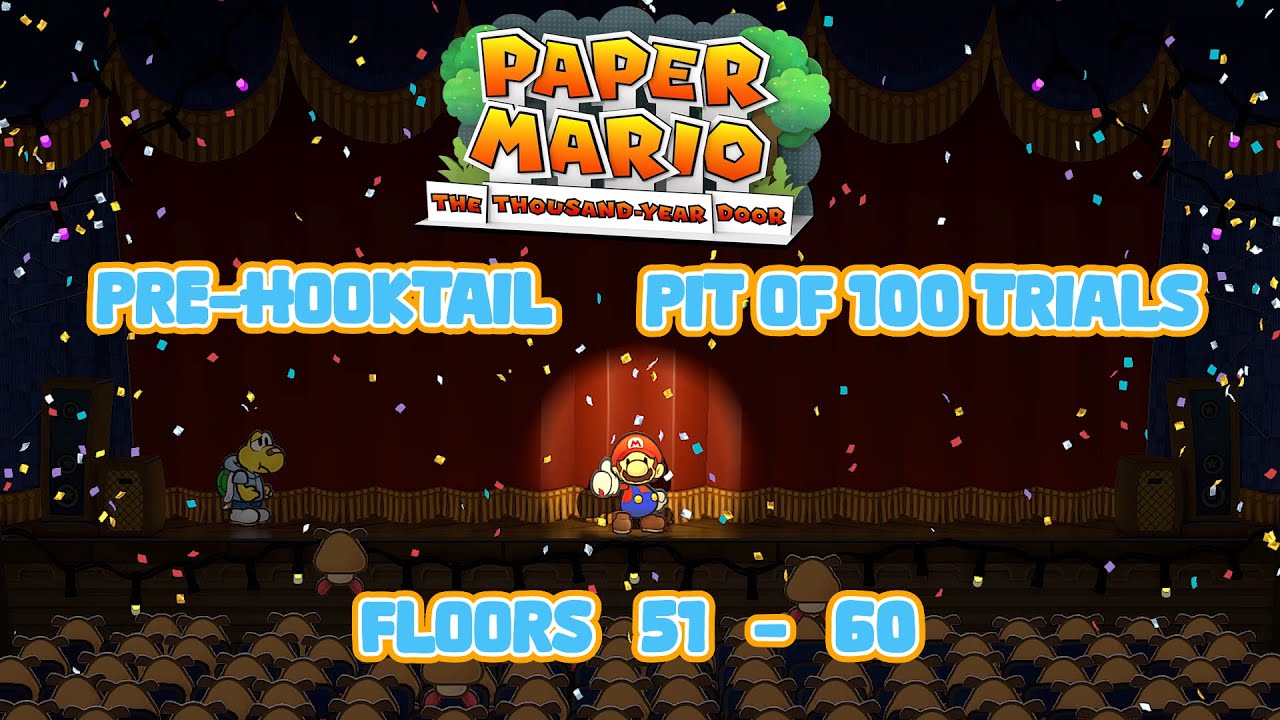 Paper Mario: The Thousand Year Door Switch Remake: Pre-Hooktail Pit of ...