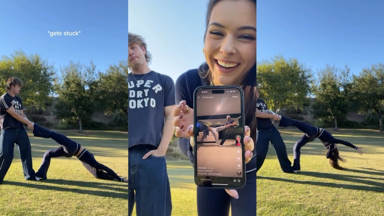 Vik White and Lauren Gibson practicing for the impossible Dancing with ...