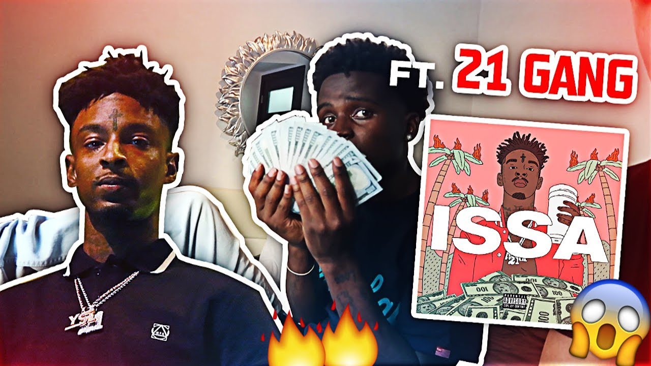 FIRST REACTION TO 21 SAVAGE ft. 21 SAVAGE GANG - YouTube