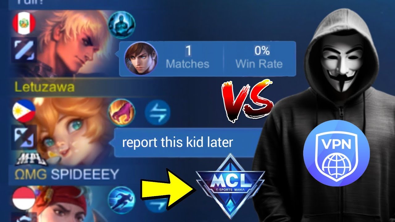 GUSION FAKE WR PRANK in MCL (pt 6) + I ENCOUNTER HACKER ENEMY 💀 - YouTube