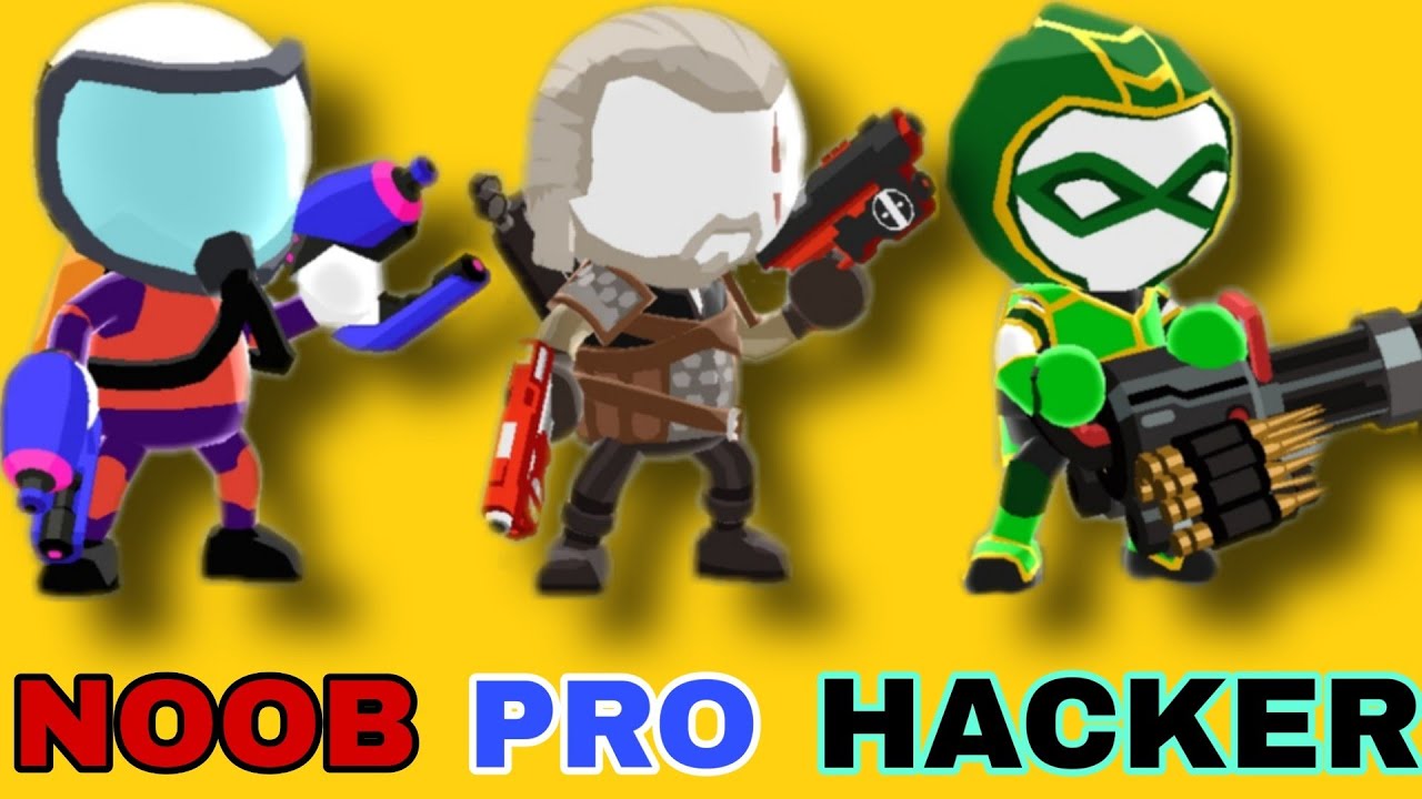 Johnny Trigger NOOB ve PRO vs HACKER ultimate gameplay - YouTube