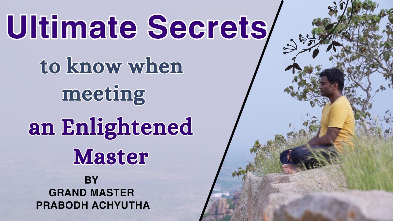 Meeting an Enlightened Guru? Increase your energies with these ultimate ...