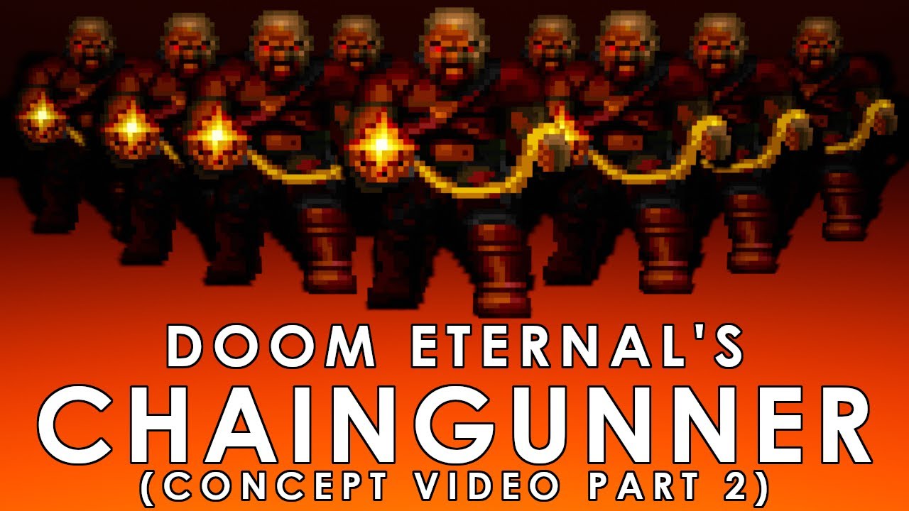 DOOM Eternal's Chaingunner (Concept Video Part 2) - YouTube