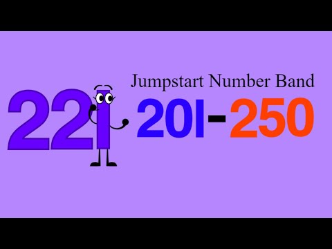 Jumpstart Number Band - 201 to 250 - YouTube