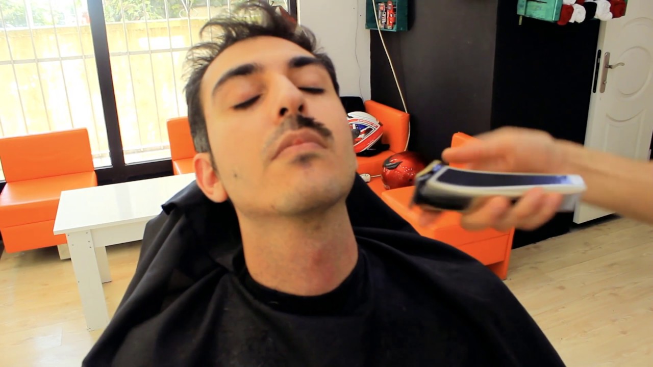 💈 Barbershop Beard Trim and Shave & ASMR Turkish Barber Relaxing Video ...