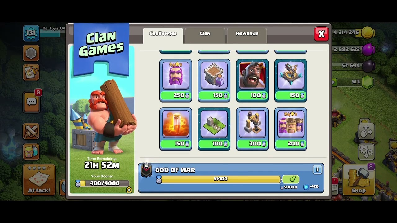 1/3 Clash of Clans Clan Games: Getting Back into the Groove of Things 😅 ...