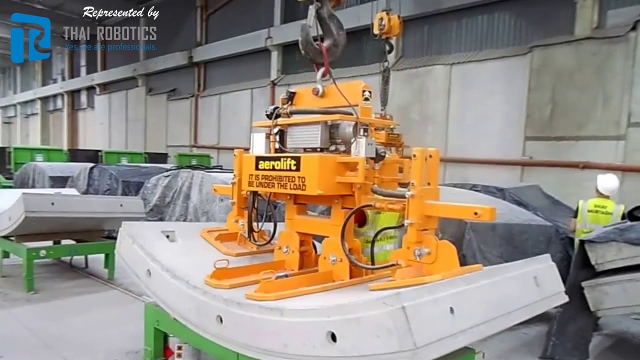 Aerolift Industrials B.V. - Handling tunnel elements with vacuum ...