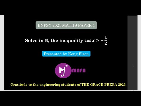 POLYTECH YAOUNDE 2021 MATHS - INTERESTING INEQUALITY ! - YouTube