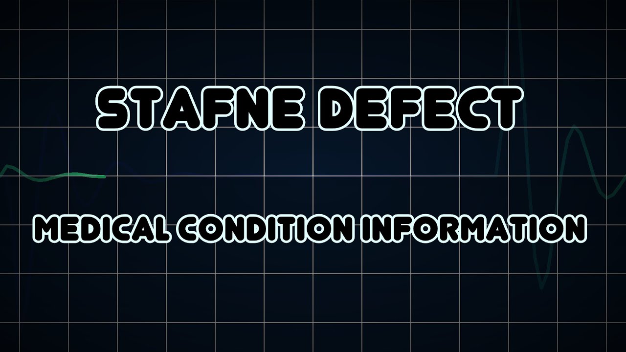 Stafne defect (Medical Condition) - YouTube