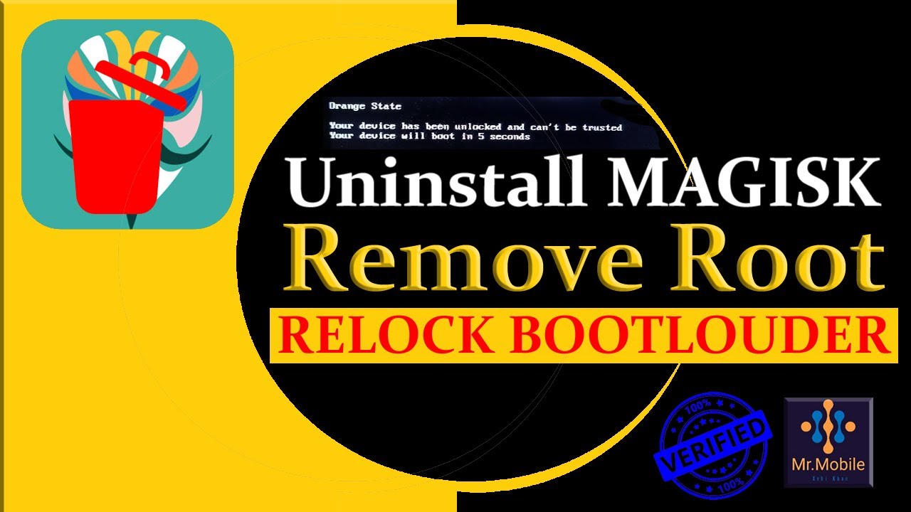 How To Remove Root | Tecno Infinix | Relock Bootlouder | Remove Orange ...