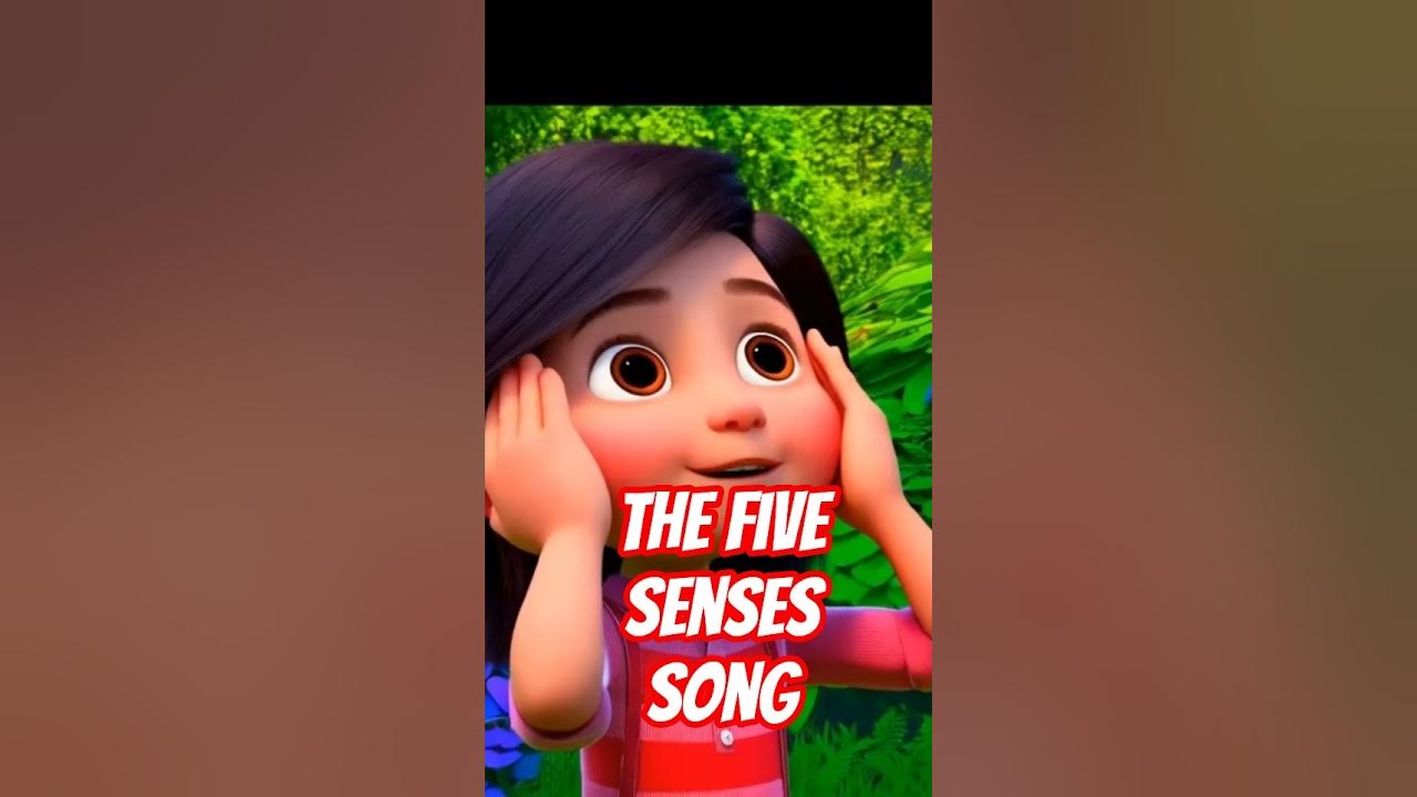 The Five Senses Song | Fun Learning Song for Kids #shorts # ...