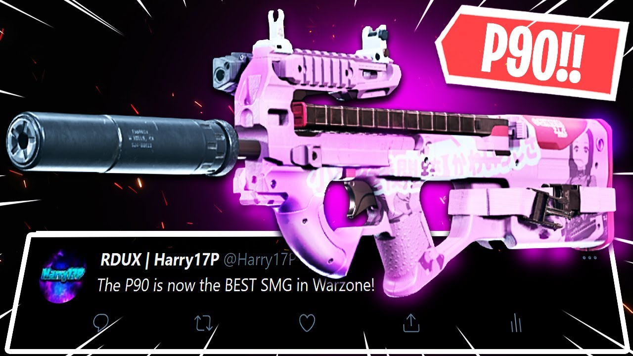 UNDERRATED! The BEST "P90" Class Setup Warzone! The Best P90 Class ...