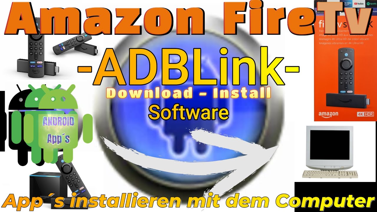 Install ADB Link App, Add-ons UND Andres AUF Amazon Fire TV Stick ...