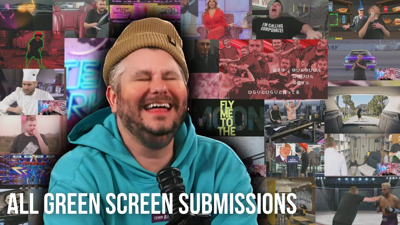 All Green Screen CHALLENGE Submissions Back to Back | H3 Podcast - YouTube