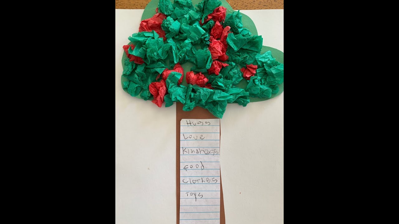 The Giving Tree Craft video - YouTube