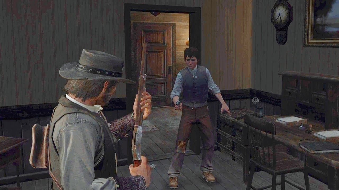 What Happens If John Accidentally Kills Jack In RDR1 - YouTube