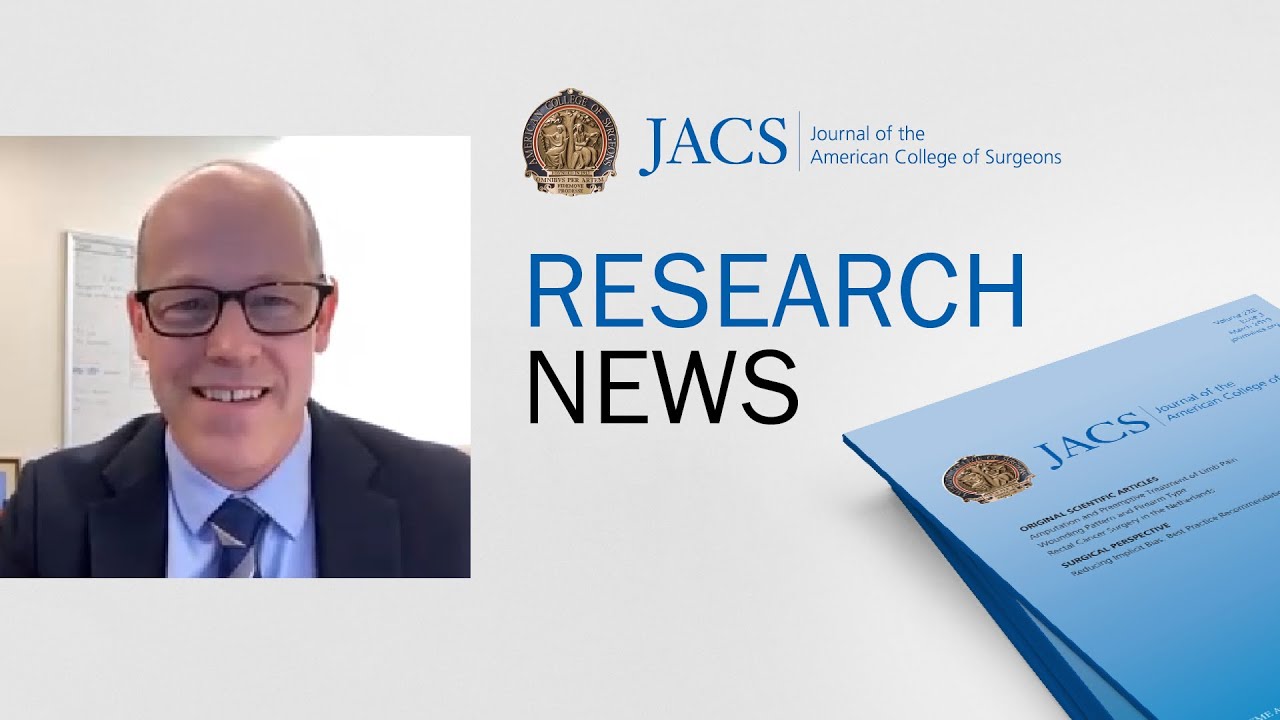 Research News: Mark B. Slidell, MD, MPH, FACS - YouTube