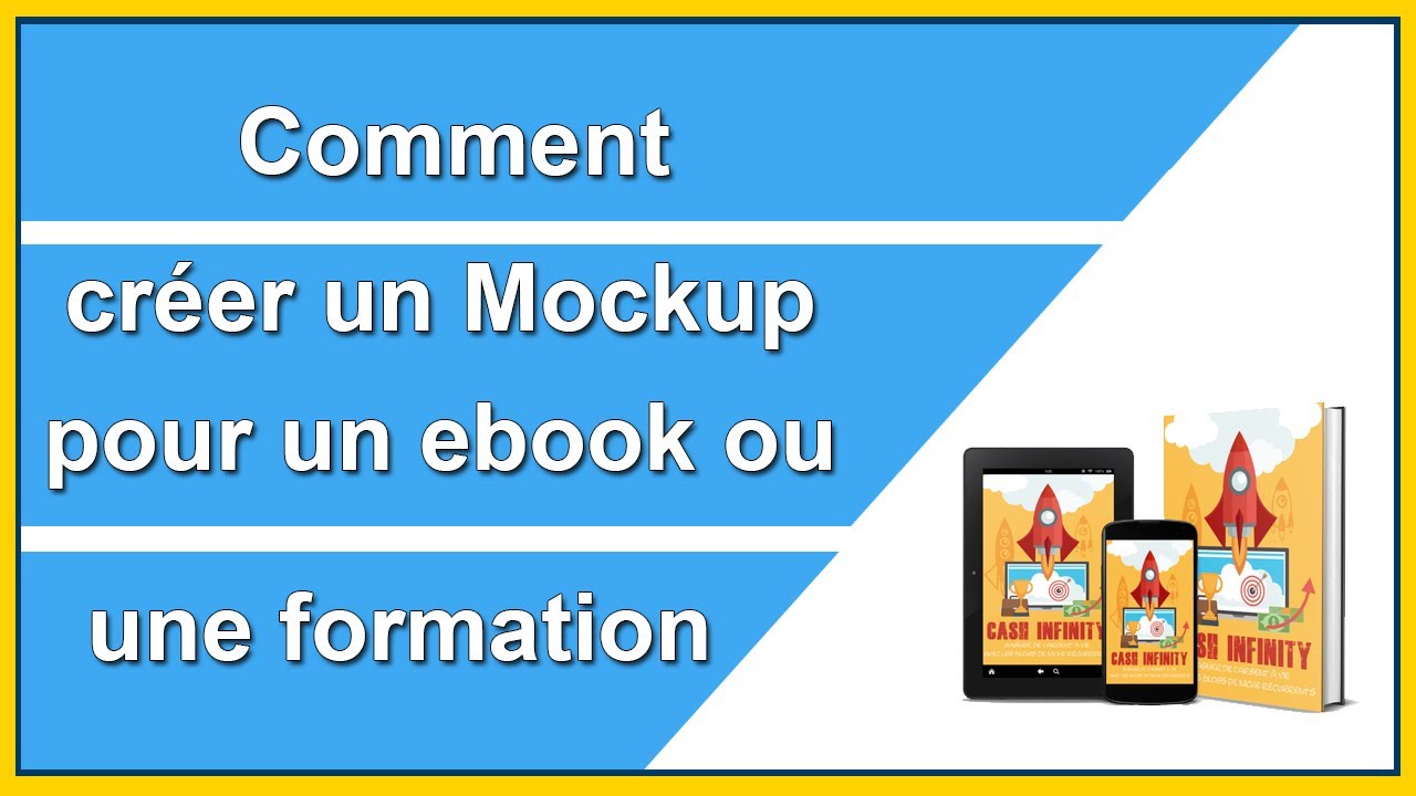 Créer un mockup pour un ebook ou une formation - YouTube