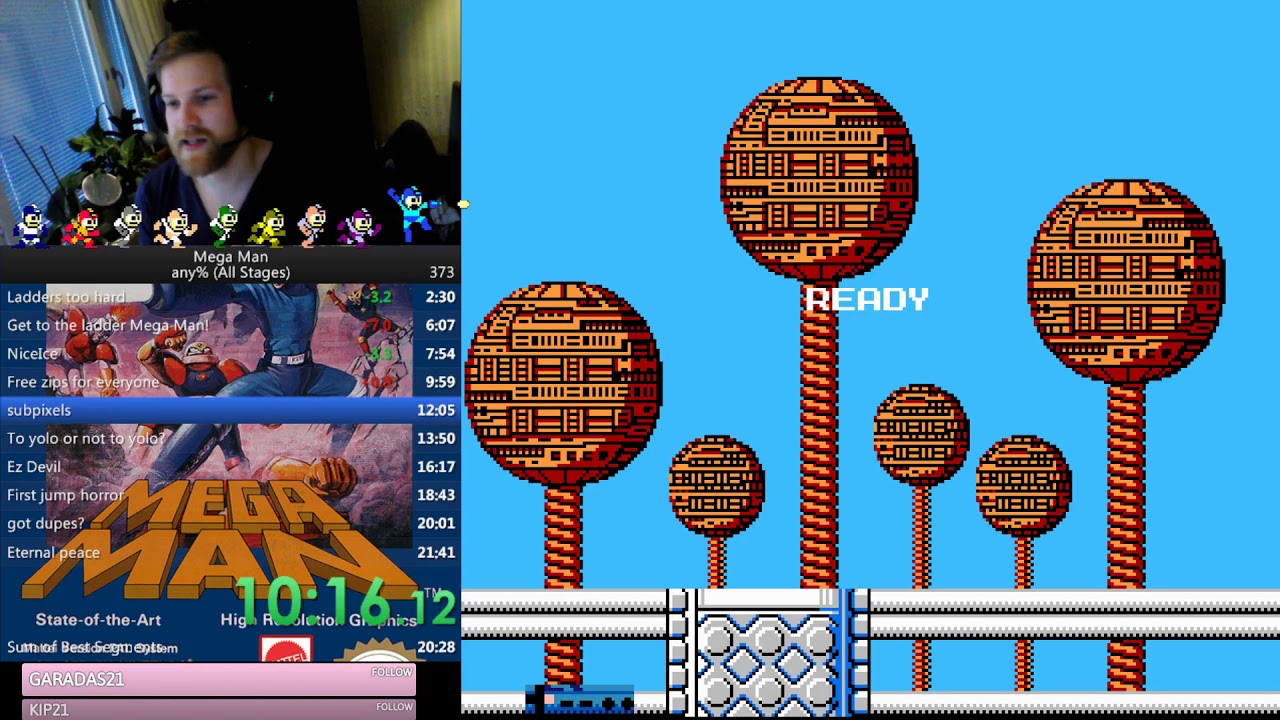 Mega Man All stages in 21:23 - YouTube