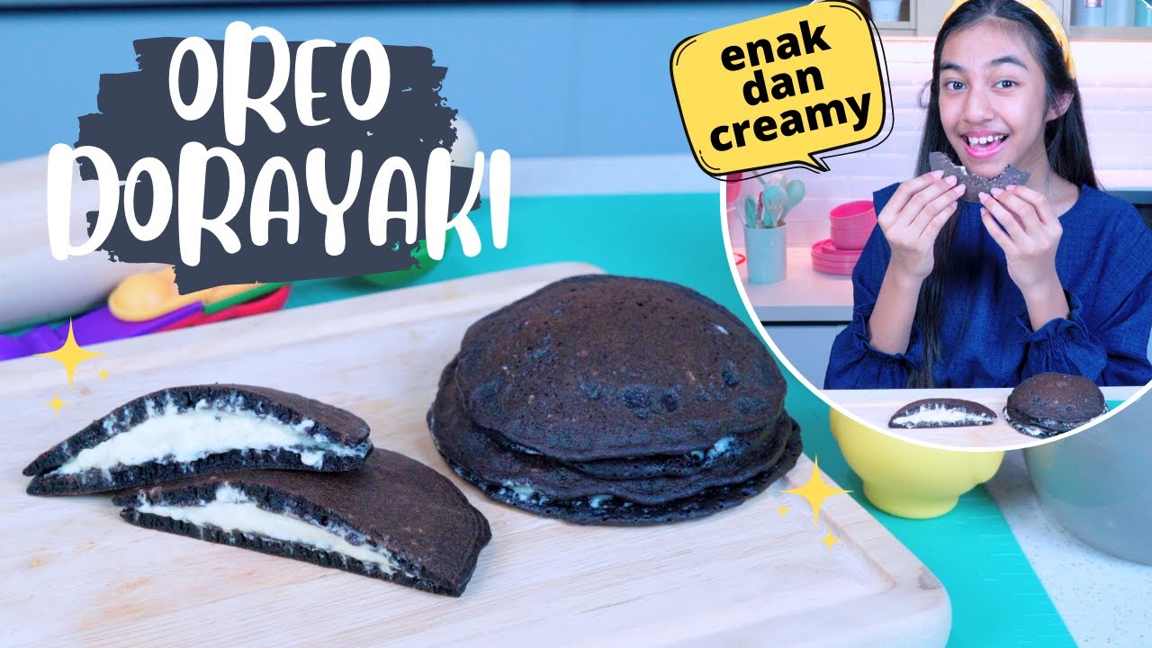 NAYFA BIKIN OREO DORAYAKI | Fun Cooking Nayfa - YouTube