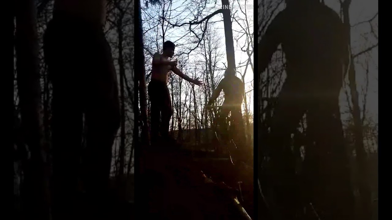 Forest jump - YouTube