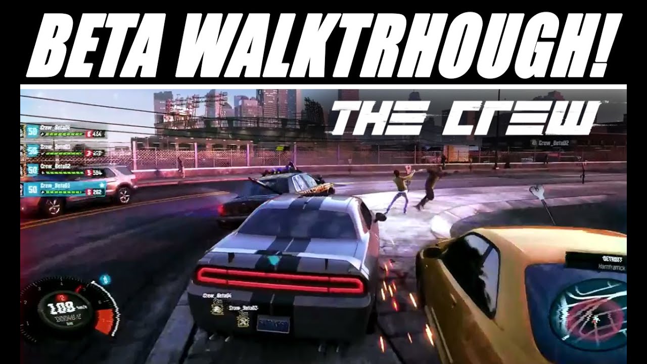 The Crew Gameplay Walkthrough: BETA NEW! Car Customization, Cops, & Off ...