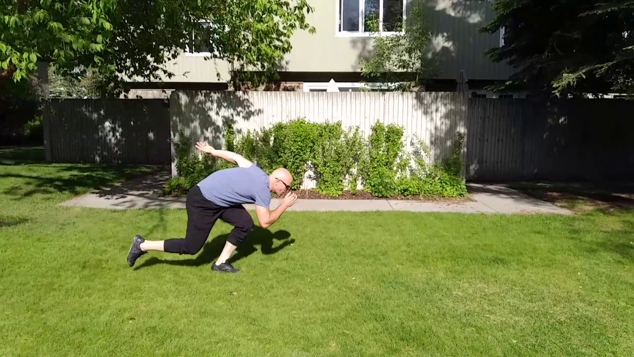 Single Leg Speed Skate Hop (Side view) - YouTube