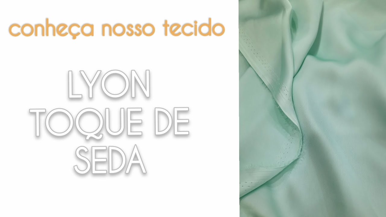 Conheça o tecido TOQUE DE SEDA LYON | ALMIRANTE TÊXTIL | Loja de ...