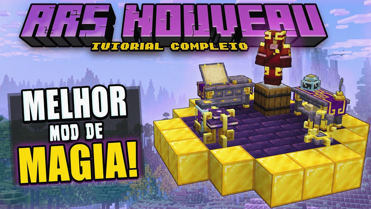 TUTORIAL COMPLETO DO ARS NOUVEAU DA 1.20! PT 1/4 - YouTube