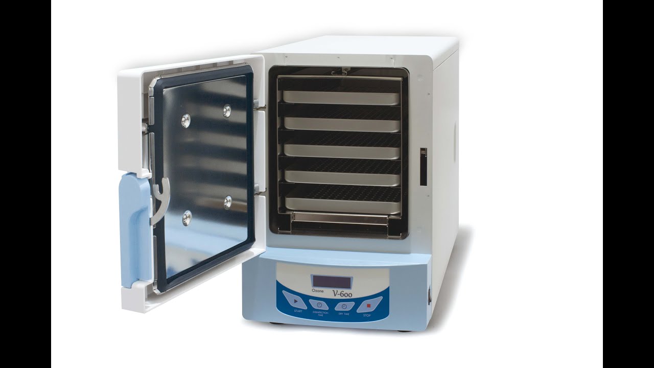 Ozone V 600 vacuum disinfector introduction - YouTube