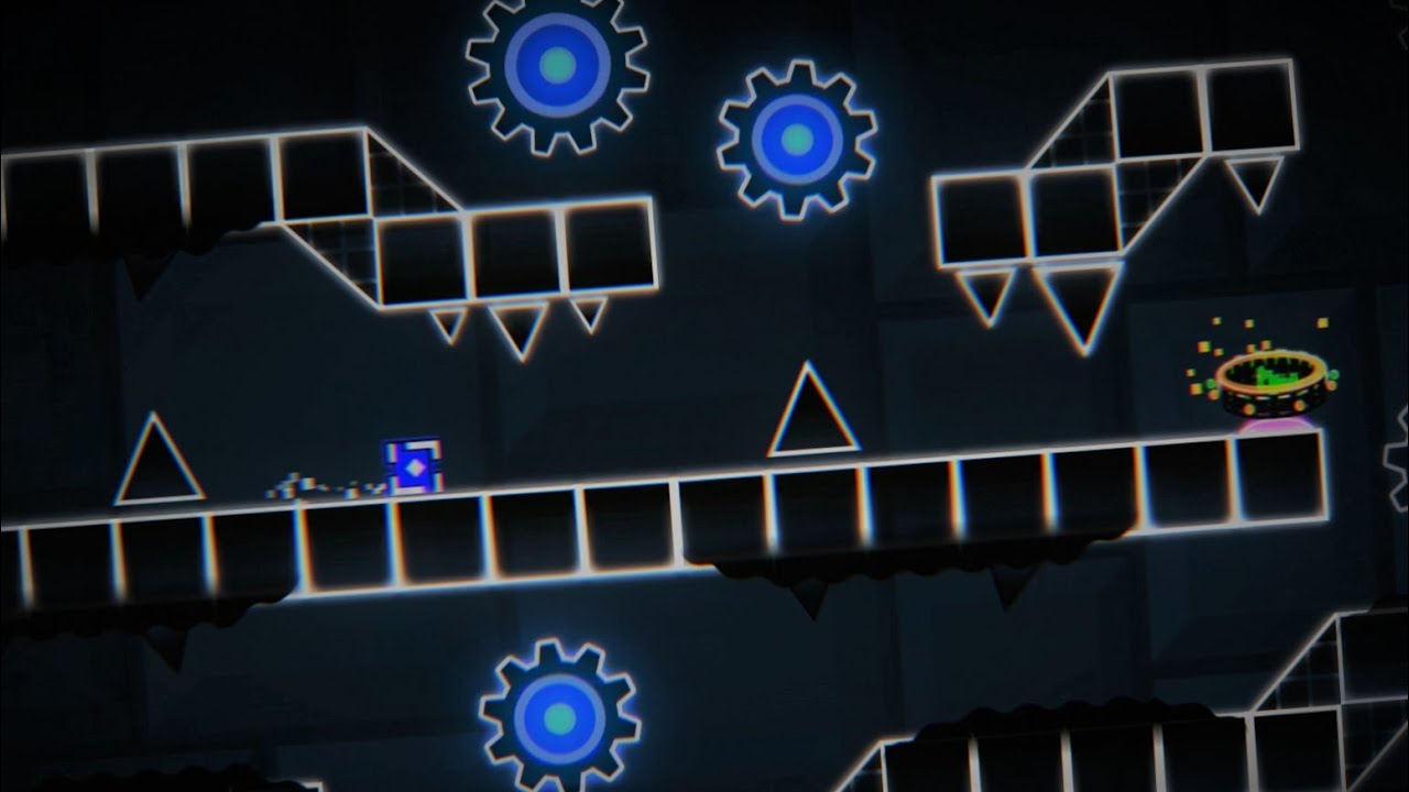 Layout #8 - Crazy Frog | Geometry Dash - YouTube