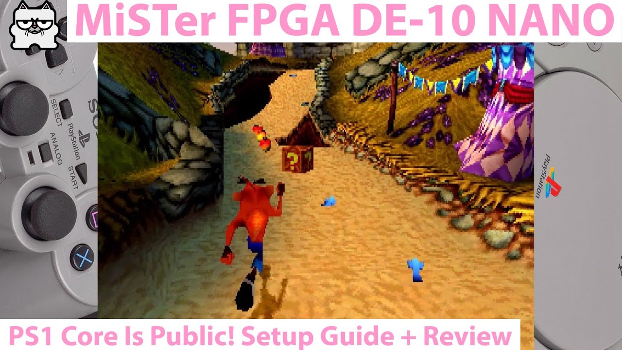 MiSTer FPGA DE-10! PS1 Core Has Officially Released! Setup Guide and ...