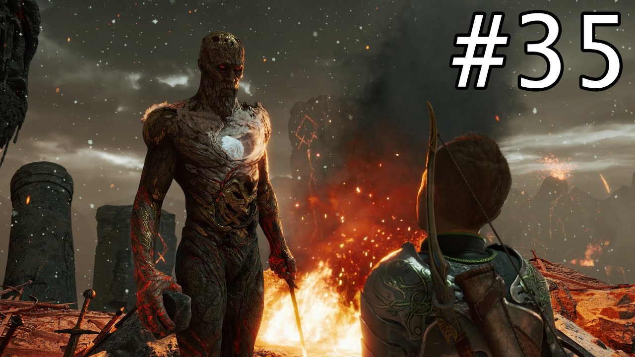 Finding Surtr | God of War Ragnarök Walkthrough #35 (No Commentary | 4K ...