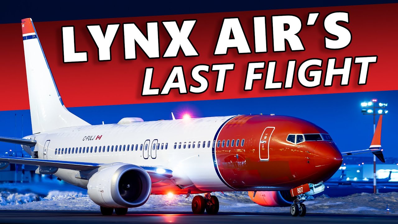 Flying on Lynx Air's Final Flight - YouTube