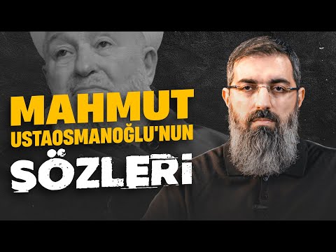 Mahmut Usta osman oğlu'nun Sözleri  | Halis Bayancuk Hoca