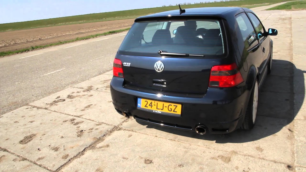 Golf Mk4 R32 Turbo, HGP-460 - YouTube
