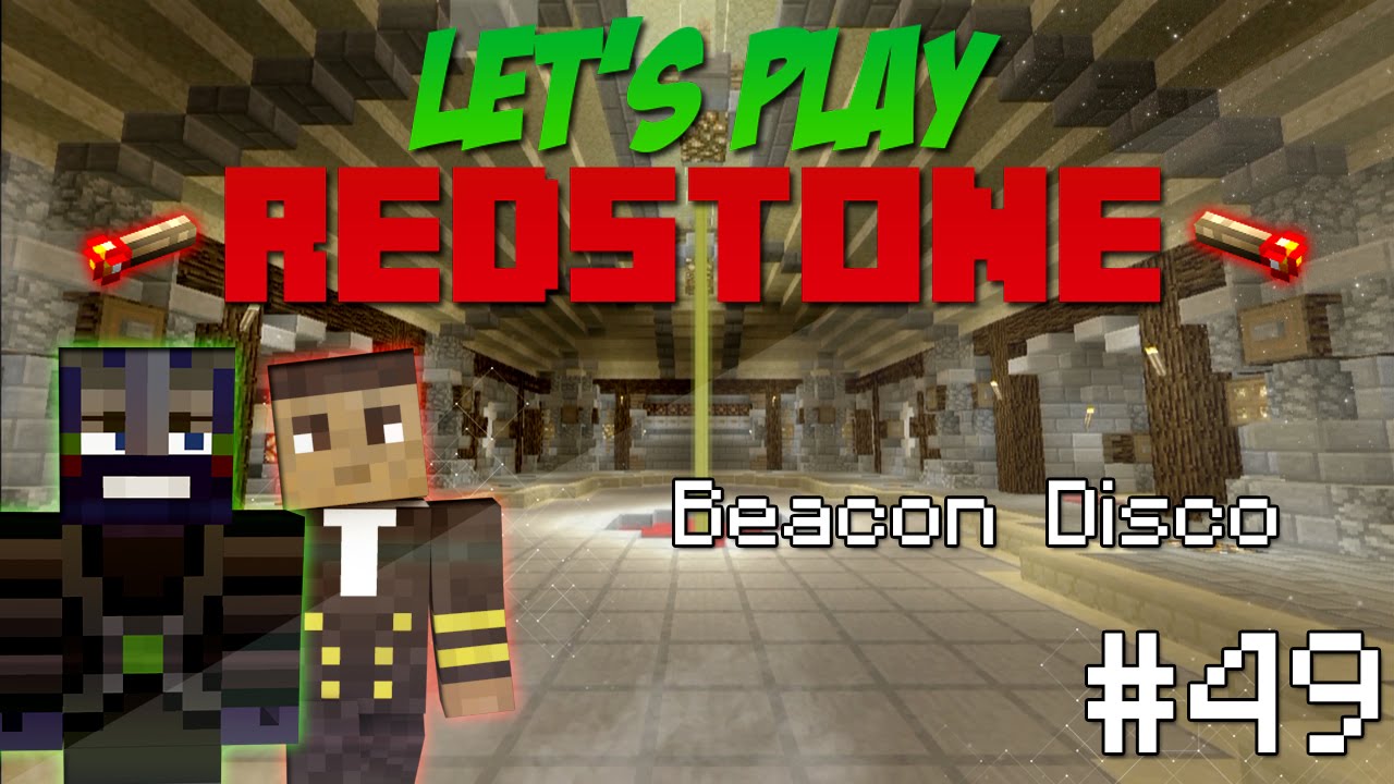Let's play redstone - Red&Co ep 49: Beacon Disco | Minecraft PS3/PS4 ...