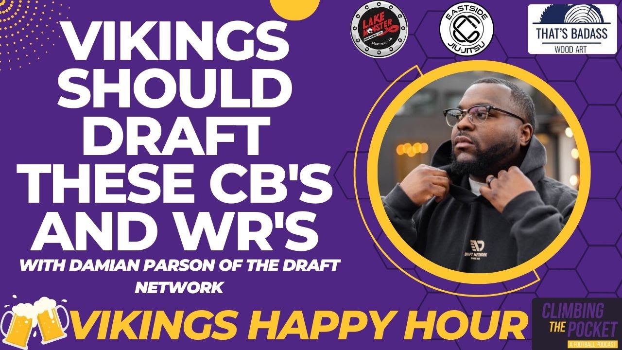 Cornerbacks and Wide Receivers for the Minnesota Vikings with Damian Parson of The Draft Network ...