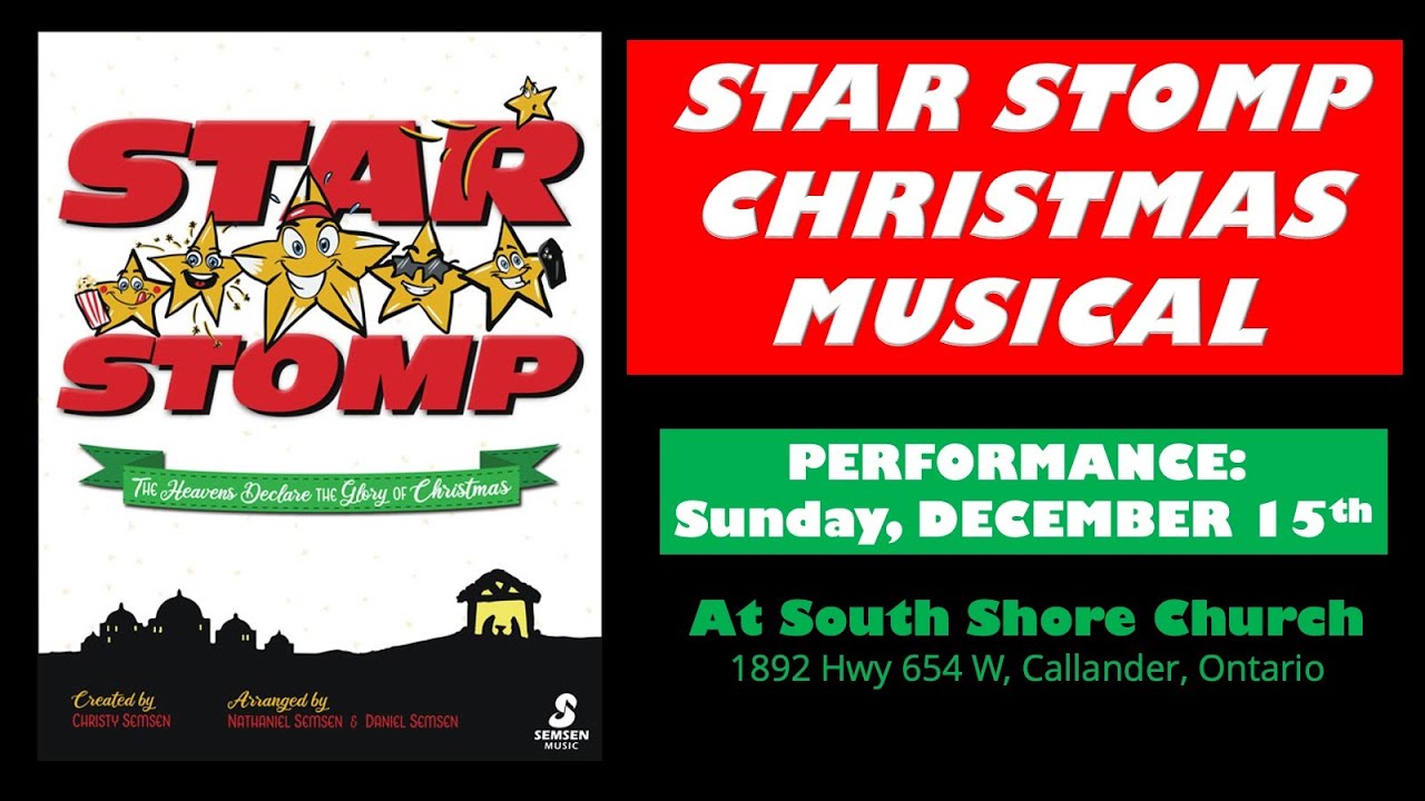 December 15th. “Star Stomp.” Christmas Musical. - YouTube