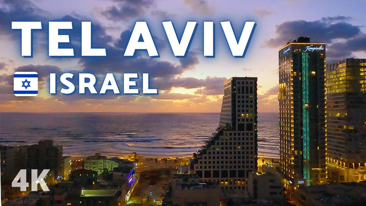 [4K] TEL AVIV - BUGRASHOV BEACH | ISRAEL - YouTube