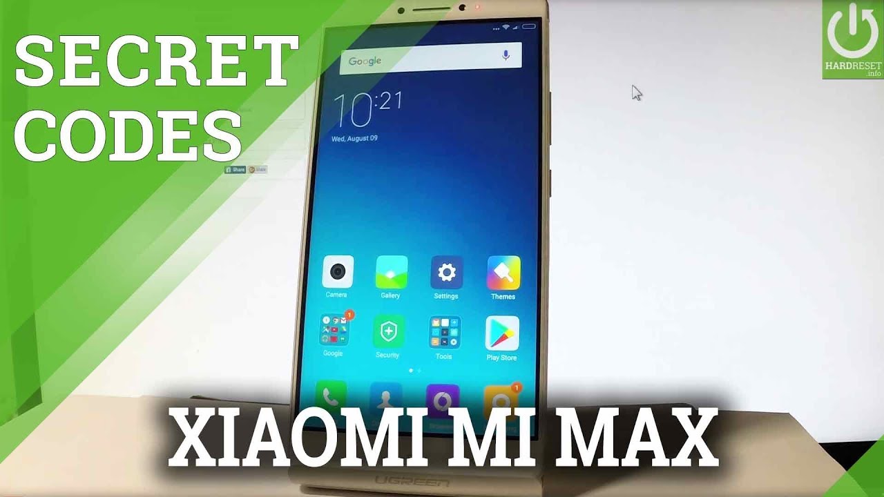 XIAOMI Mi Max CODES / Secret Options / Hidden Menu / Tricks - YouTube