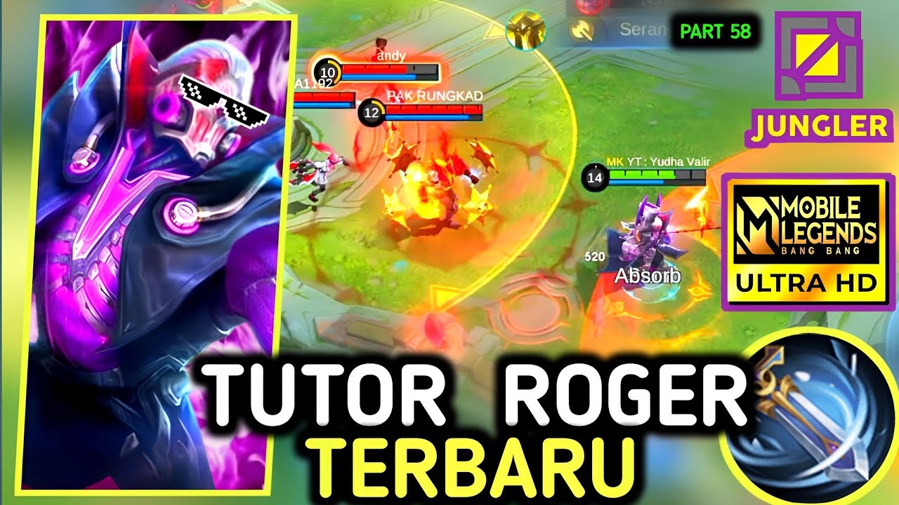 TUTOR ROGER TERBARU || ROGER TOP GLOBAL || TUTORIAL ROGER TERBARU || BUILD TERBARU ROGER || PART ...